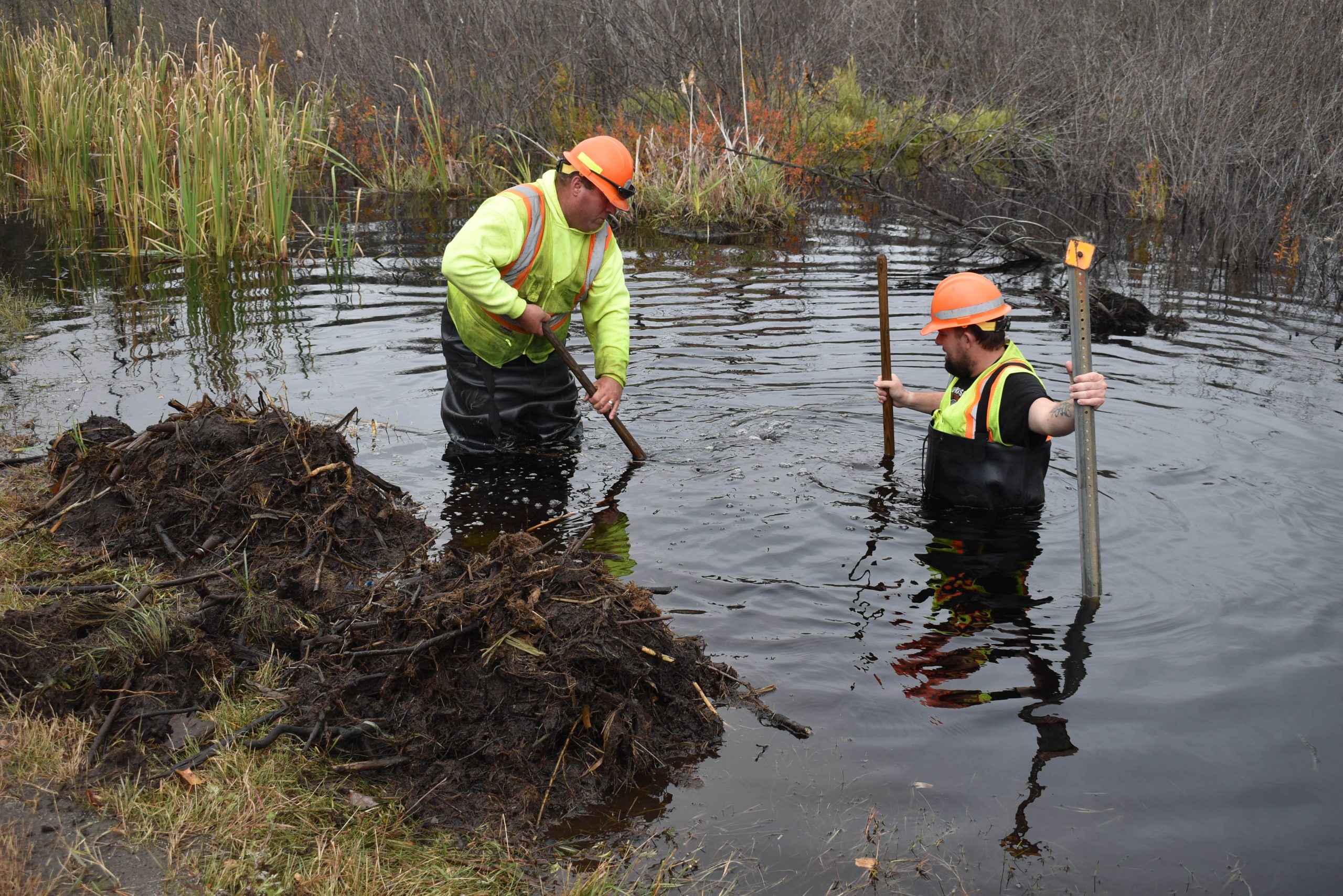Culvert cleaning crew | News, Sports, Jobs - Adirondack Daily Enterprise